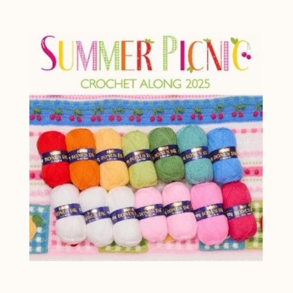 Sirdar Christmas CAL 2025 Crochet Along Santa's Workshop Blanket - 15 x ...